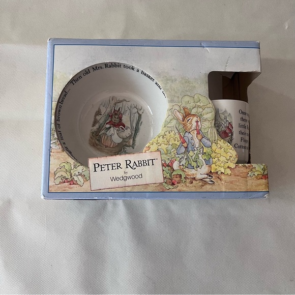 Wedgwood | Other | Wedgwood Peter Rabbit Bowl And Mug Set | Poshmark